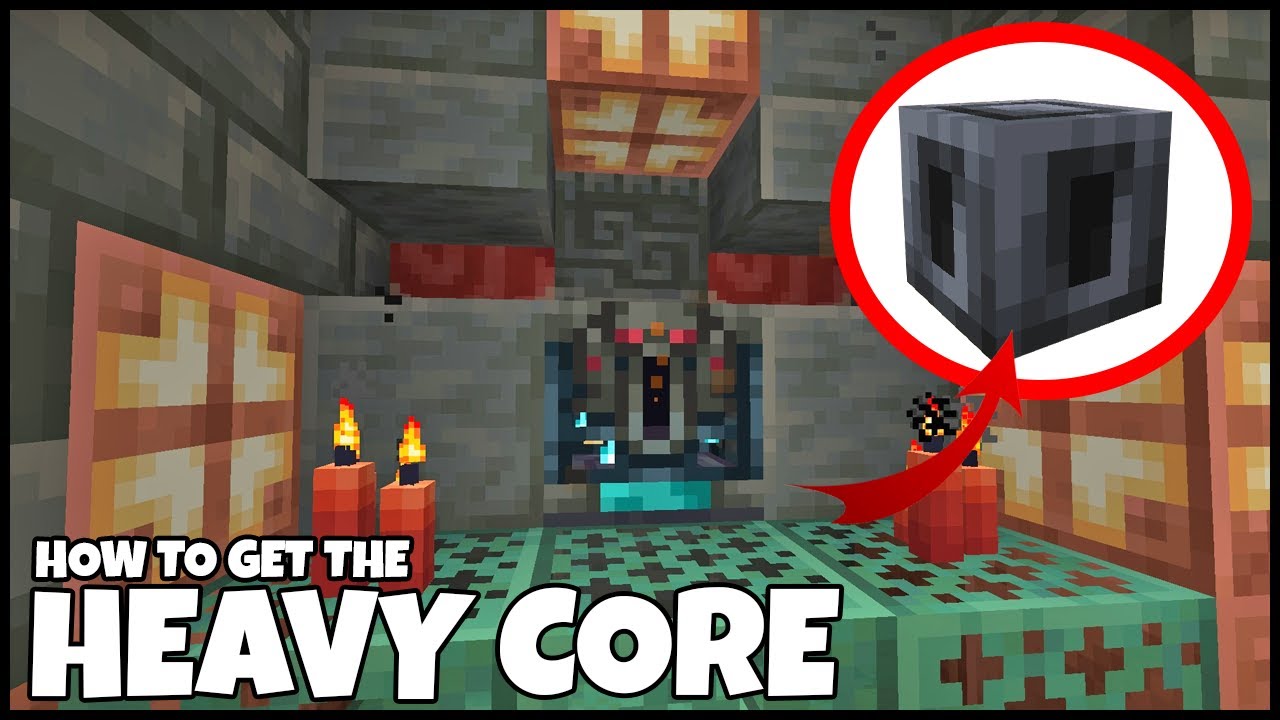 How To Get The Heavy Core In Minecraft Youtube