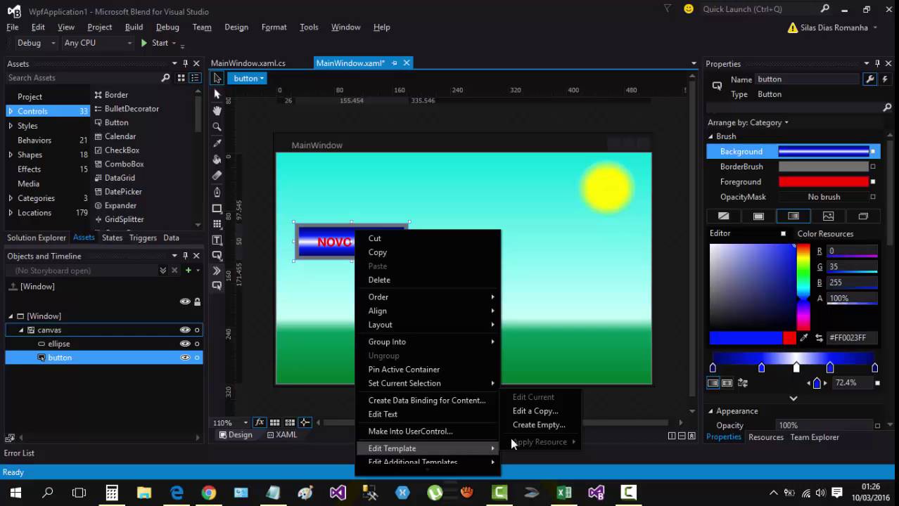 Wpf Project Using Blend For Visual Studio 2024 Blend For Visual