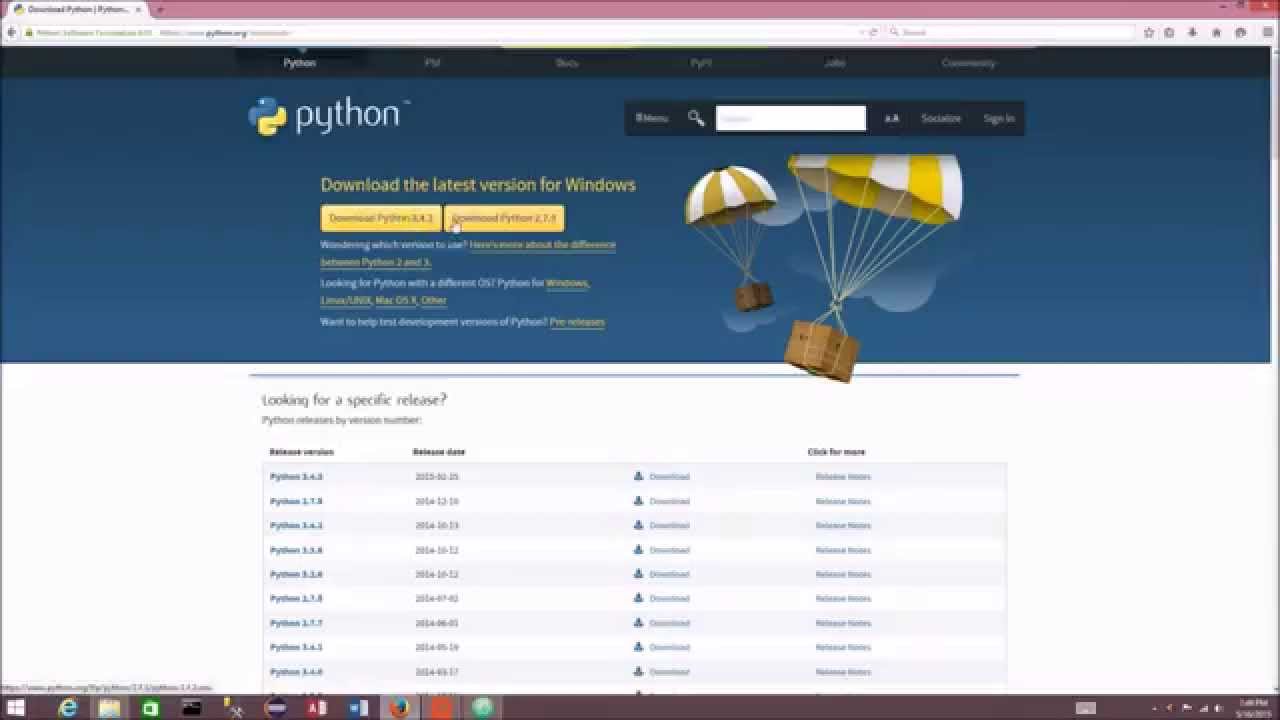 Python 2 7 Tutorial Getting Started Youtube