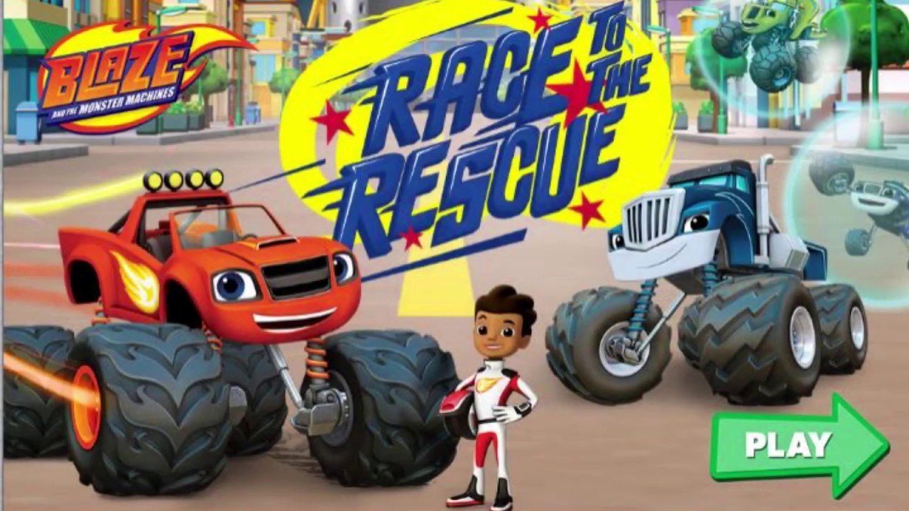 Blaze And The Monster Machines Blaze Race To The Rescue Nick Jr Game