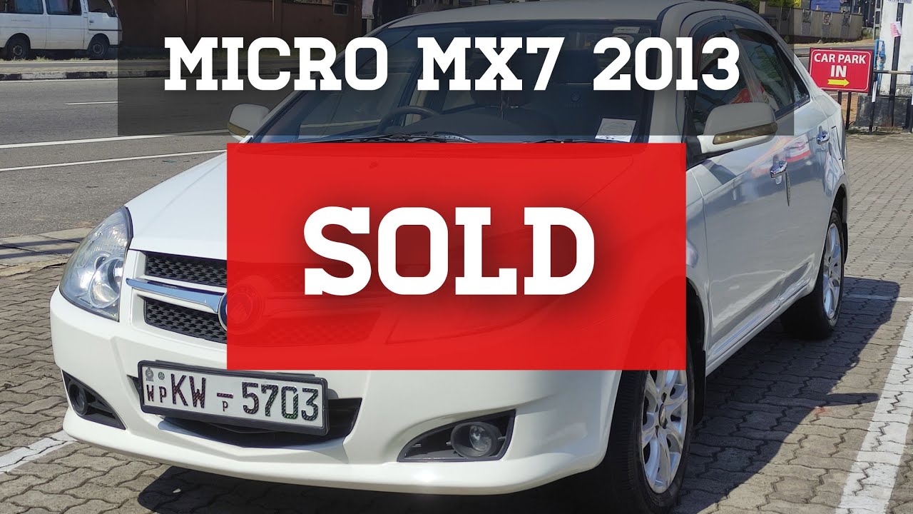 Micro Mx7 2013 For Sale In Sri Lanka Youtube