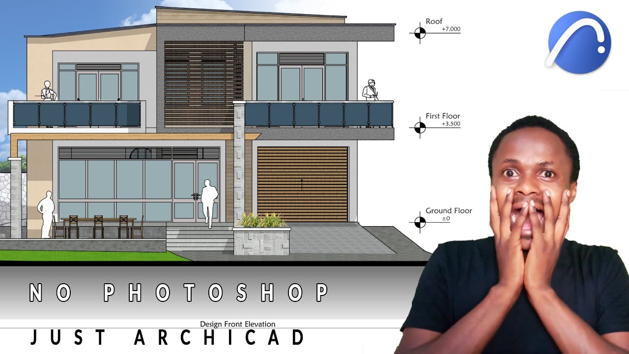 Design Elevations In Archicad 25 Youtube