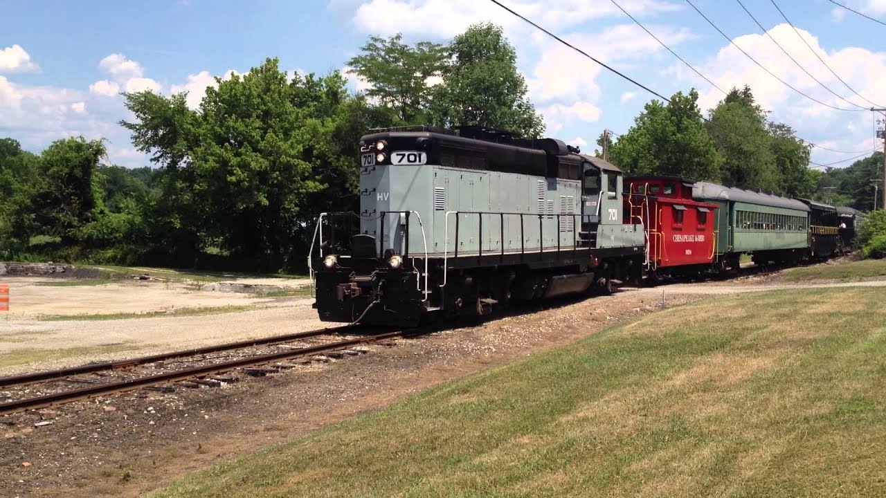 Hocking Valley Scenic Railway Nelsonville Ohio Youtube
