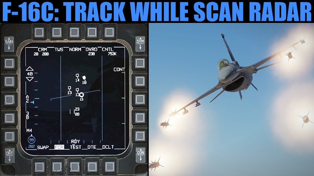 F 16c Viper Tws Radar Expand Rippling Amraams Tutorial Dcs World