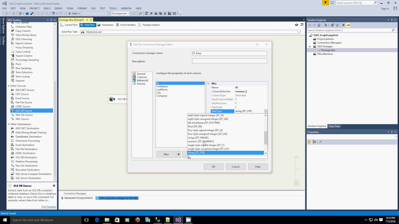 Ssis Script Component Youtube