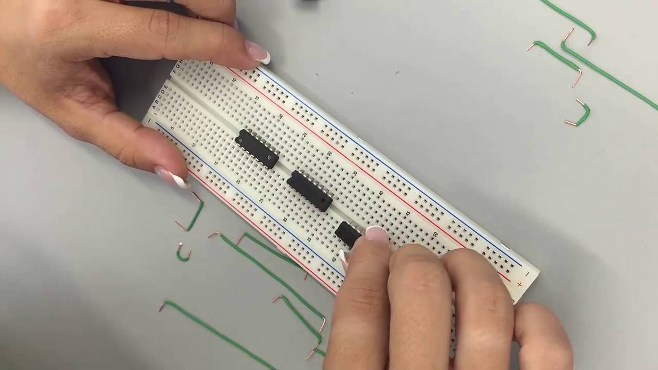 Implementación En Protoboard Youtube