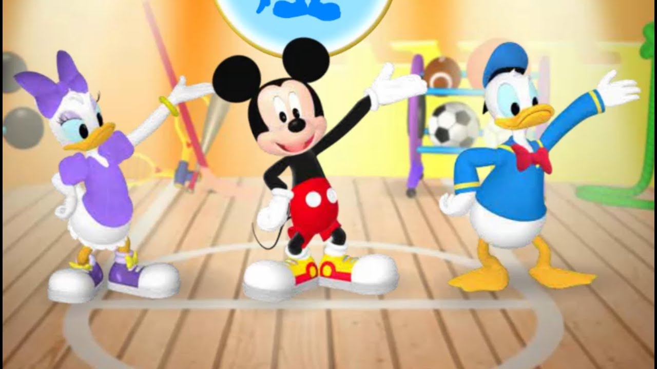 Mickey S Mousekersize Moves Mickey Mouse Games Yourchannelkids