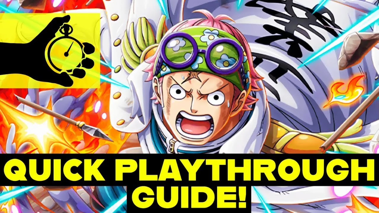 Optc Tm S Hawk Quick Playthrough Guide One Piece Treasure Cruise