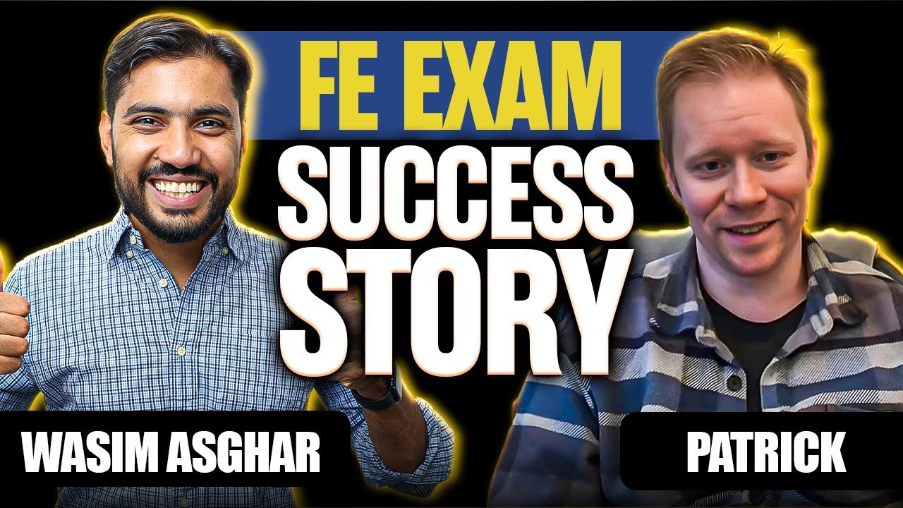 How Patrick Passed Fe Electrical Computer Exam In First Attempt