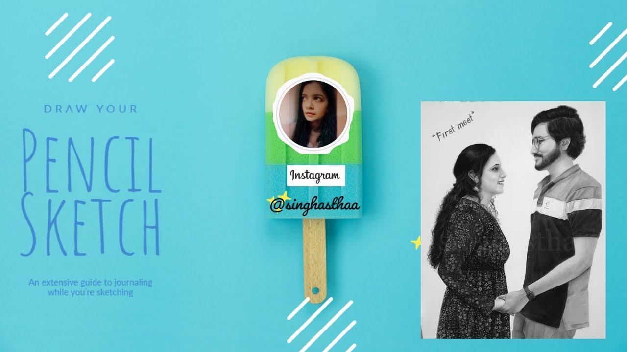 Pencil Sketch Drawing Educational Video Youtube