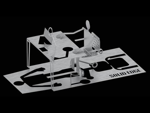 Solid Edge Sheet Metal Design Youtube