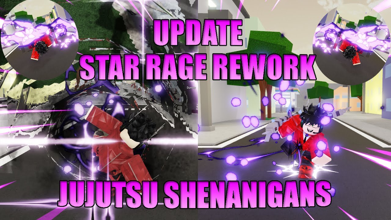 Star Rage Rework Special Moves En Jujutsu Shenanigans Youtube