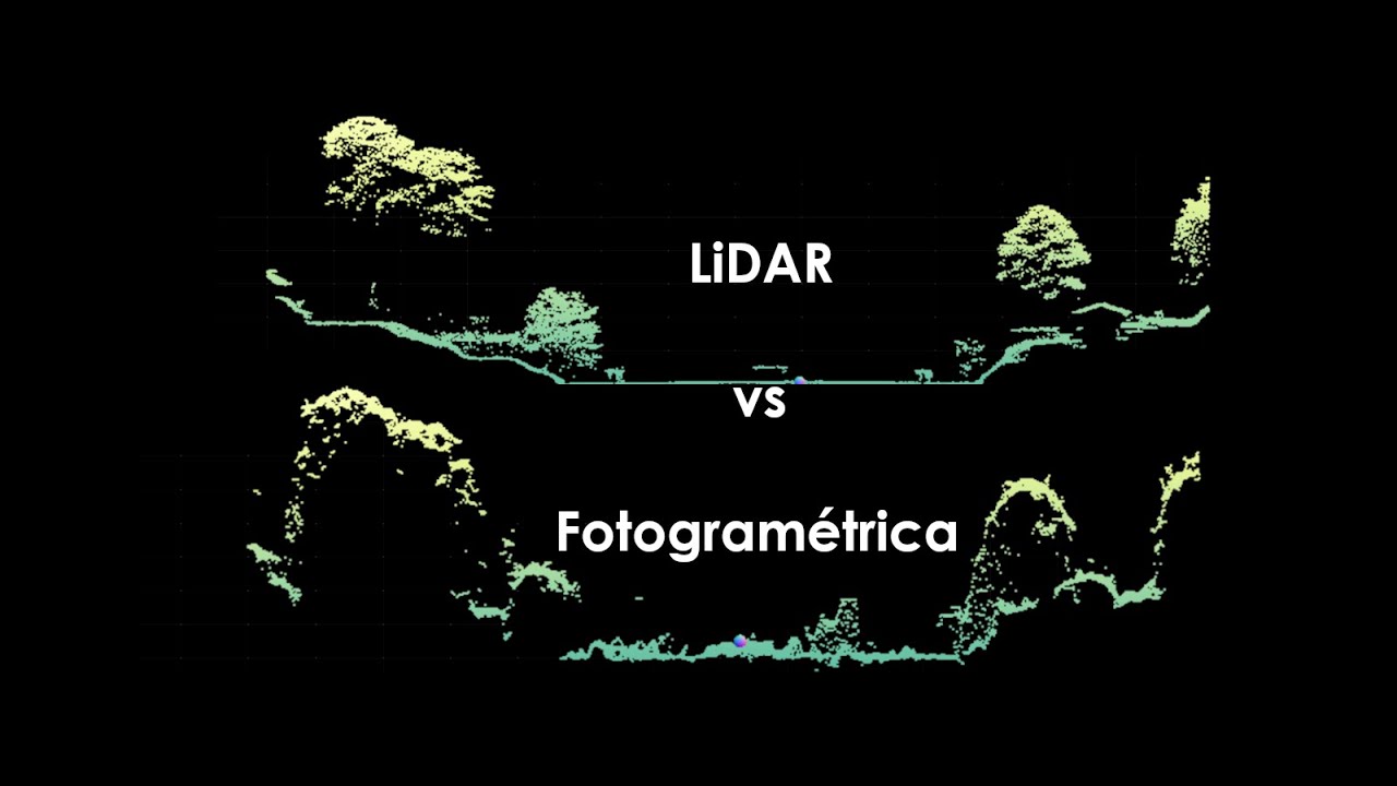 Nube De Puntos Fotogramétrica Vs Lidar Youtube