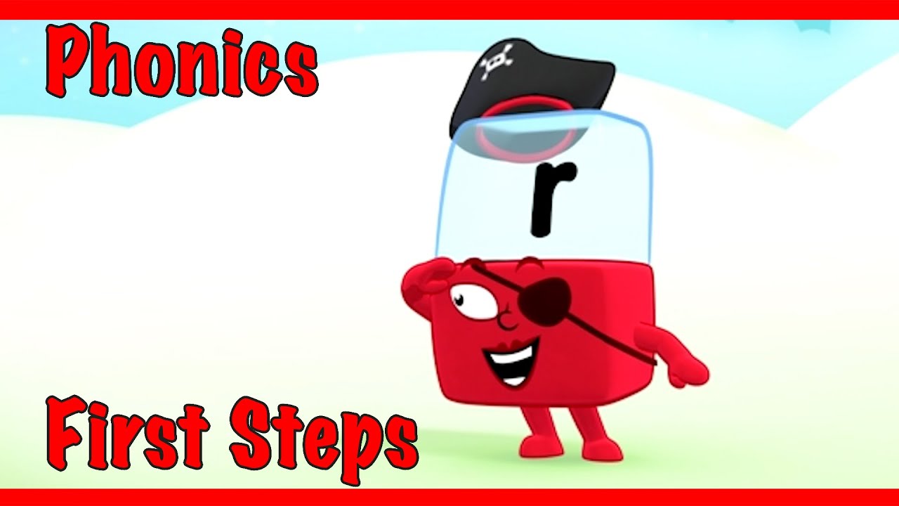 Alphablocks R The Pirate Red Learning Level Step 4 Youtube