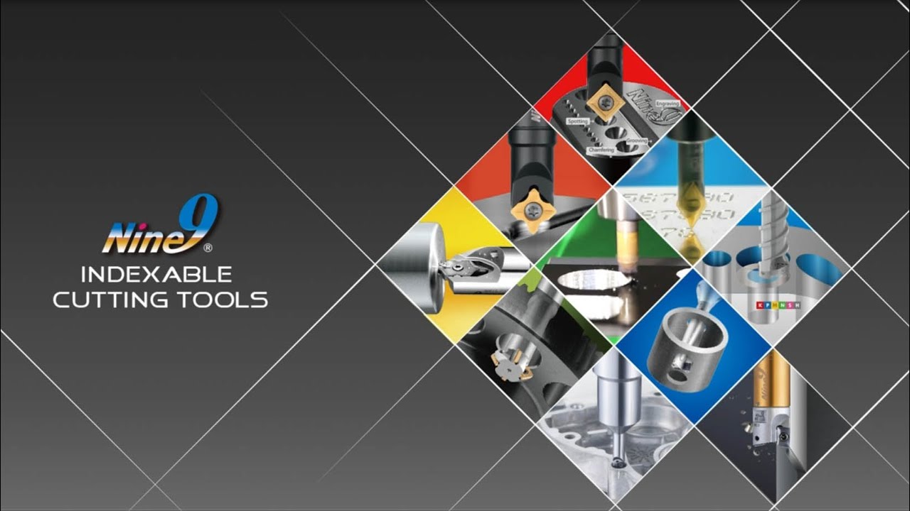 Nine9 Indexable Cutting Tools Youtube