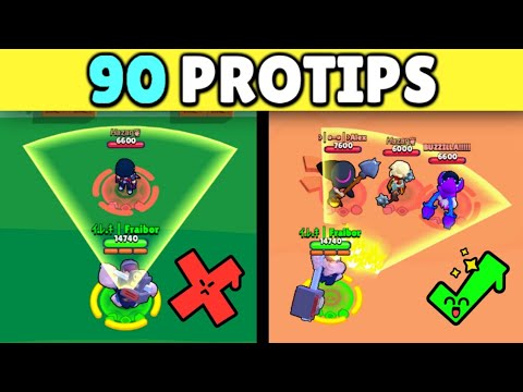 90 Protips Para 90 Brawlers Youtube