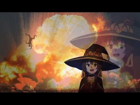 Megumin S Explosion Destroys Chomusuke Youtube