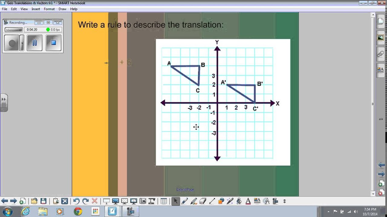 Geometry Translations Vectors Youtube