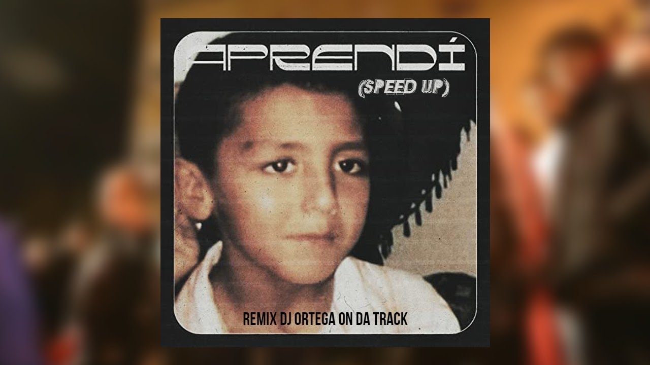 Morad Aprendí Speed Up Audio Oficial Youtube