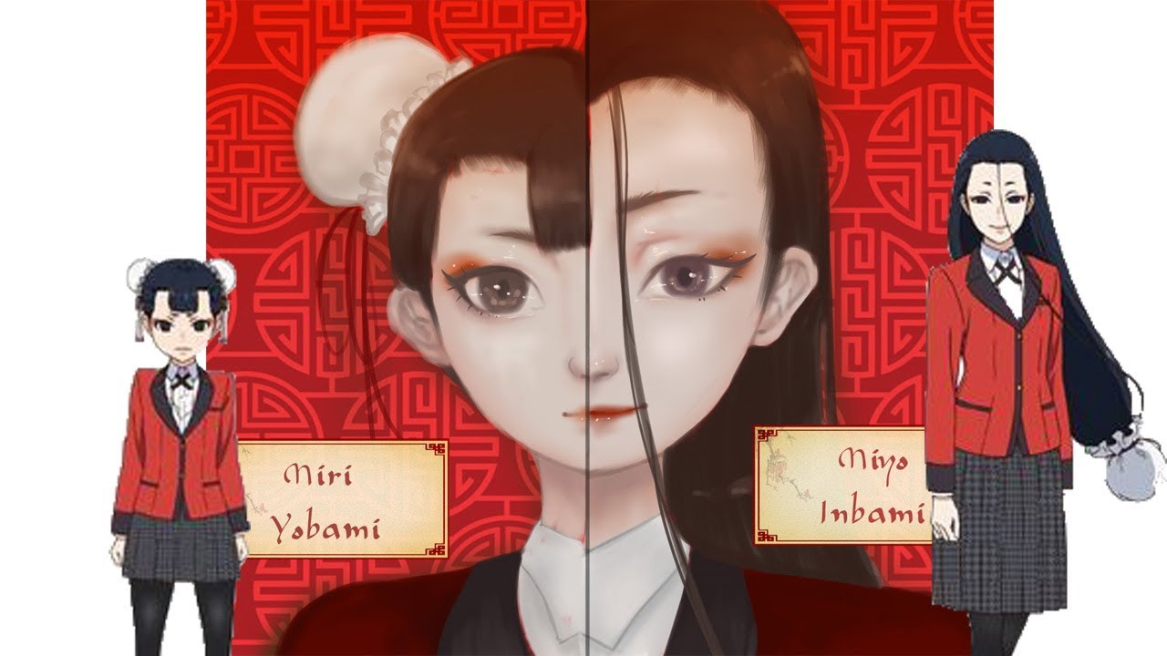 Speedpaint Miyo X Miri Kakegurui Youtube