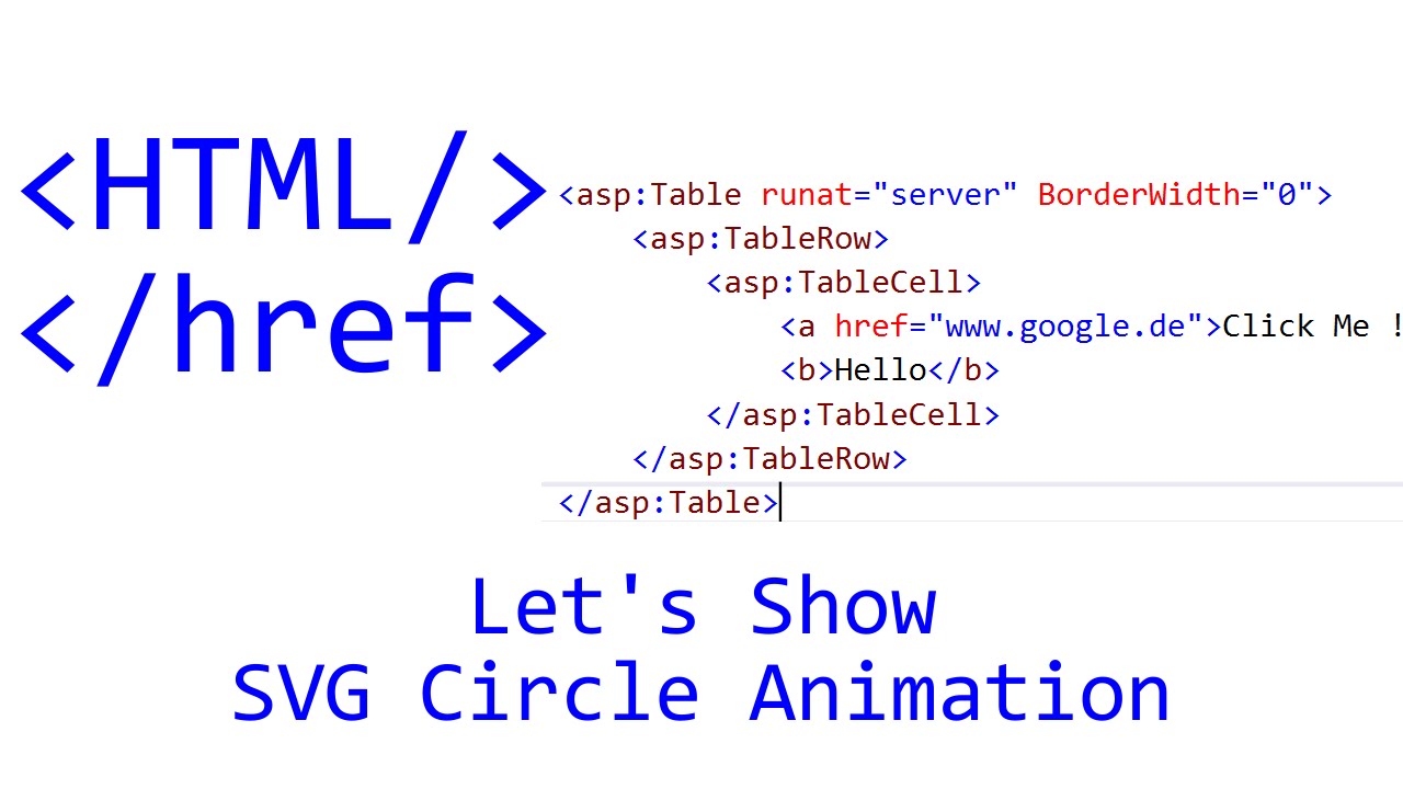 Let S Show 109 Html Tutorial Svg Circle Animation Javascript