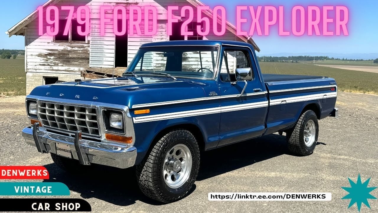1979 Ford F250 Custom Explorer Denwerks Bring A Trailer Youtube