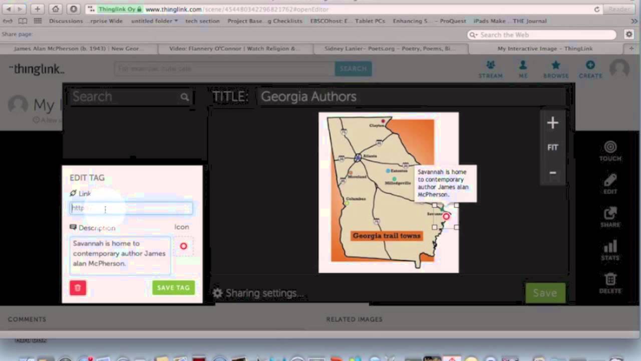 Thinglink Tutorial Youtube