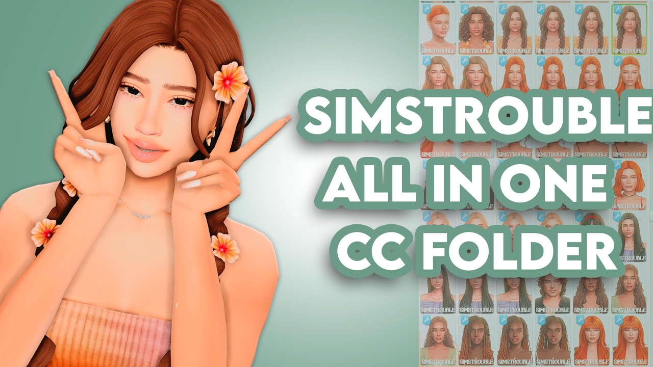 Sims 4 Simstrouble All In One Cc Folder 2 99gb Early Access 2 20 25