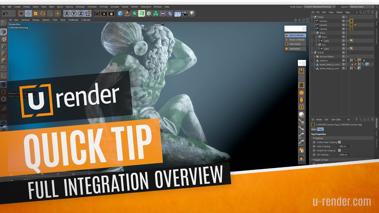 Full Integration Overview U Render Quicktip Youtube
