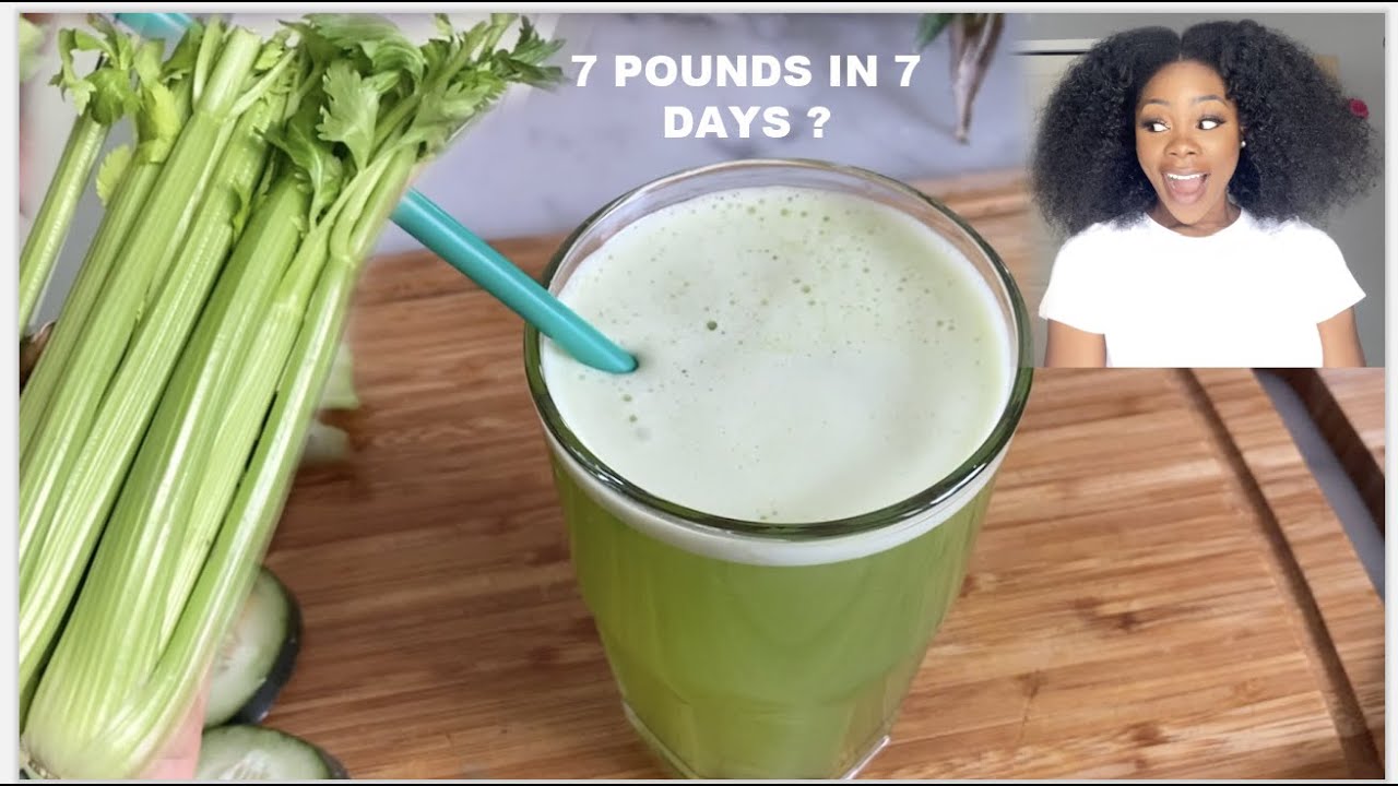 This Is What 7 Days Of Drinking Celery Juice Did To Me 7 Pounds In 7