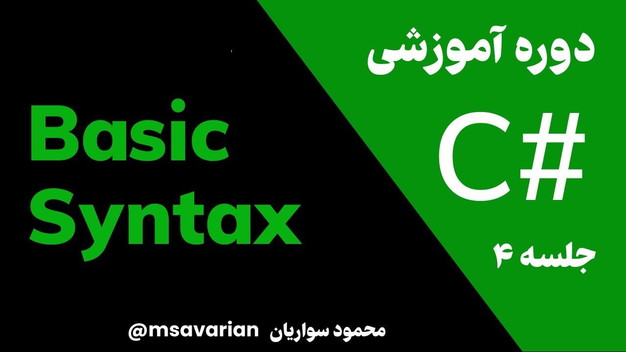 S04 C Basic Syntax Youtube