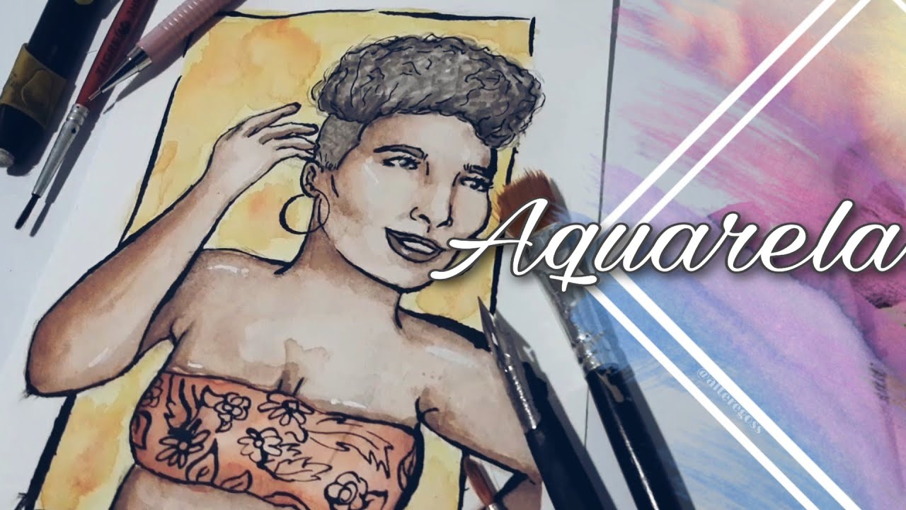 Aquarelando I Aprendendo E Praticando Aquarela Youtube