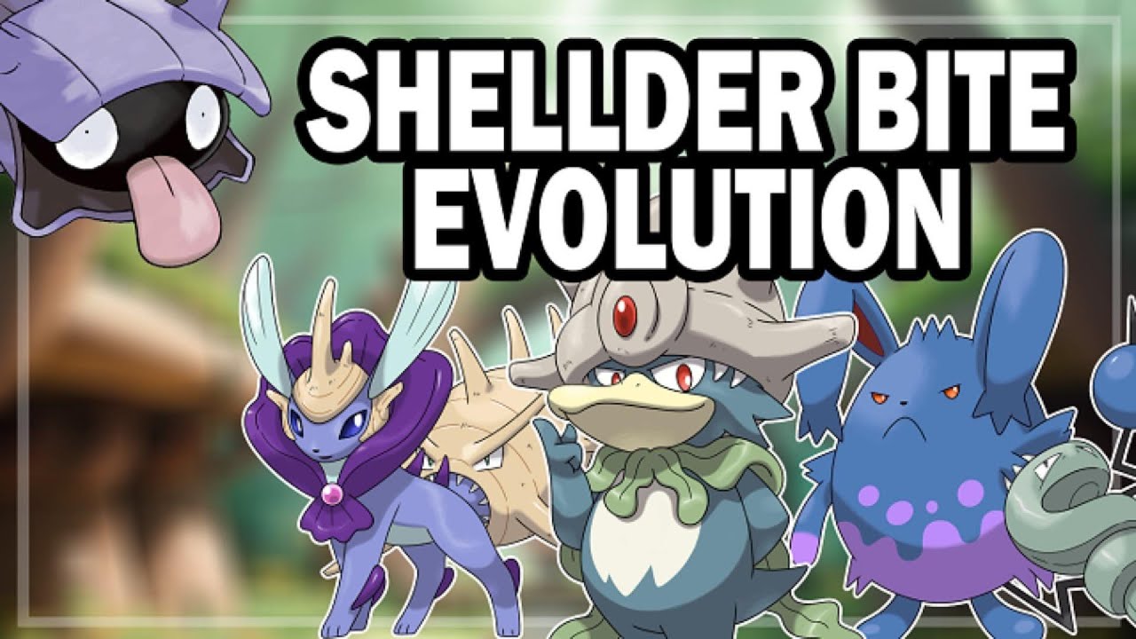 Shellder Evolutie