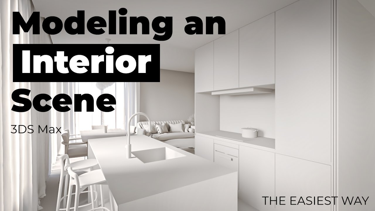 Modeling Interior In 3ds Max Youtube