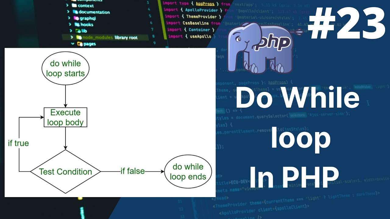 Do While Loop In Php Php Tutorial For Beginners Full 23 Php