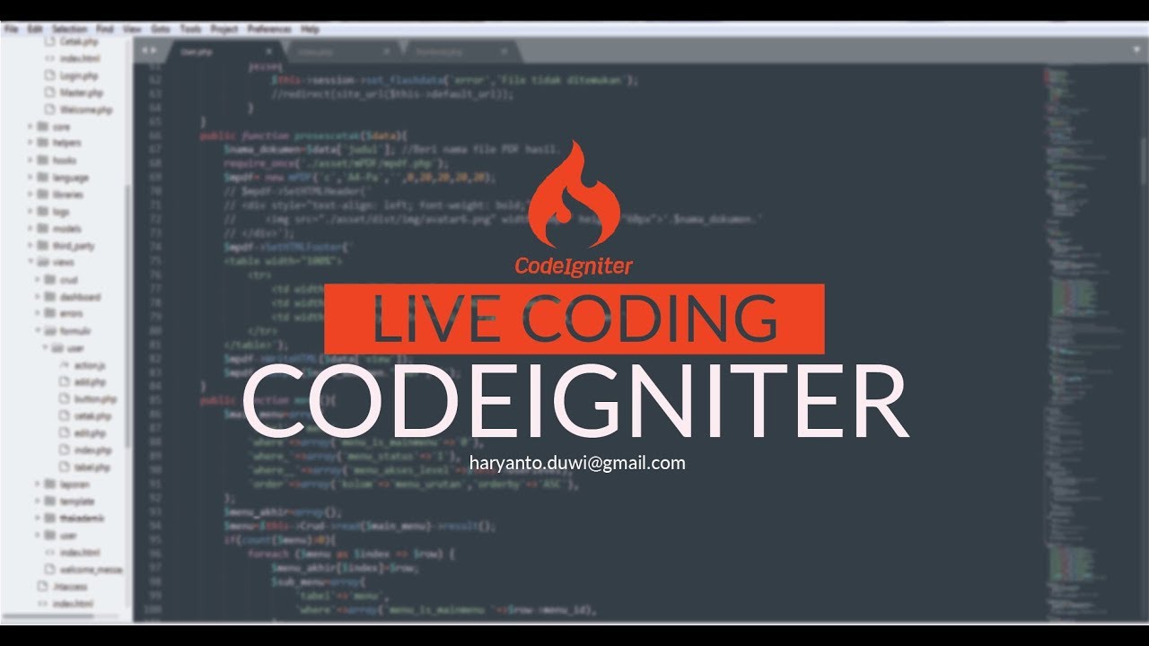 Tutorial Upload File Di Codeigniter Part Iii Edit File Upload Live