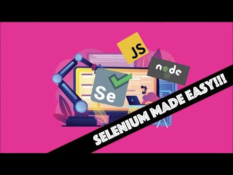 Selenium Javascript Tutorial For Beginners Youtube