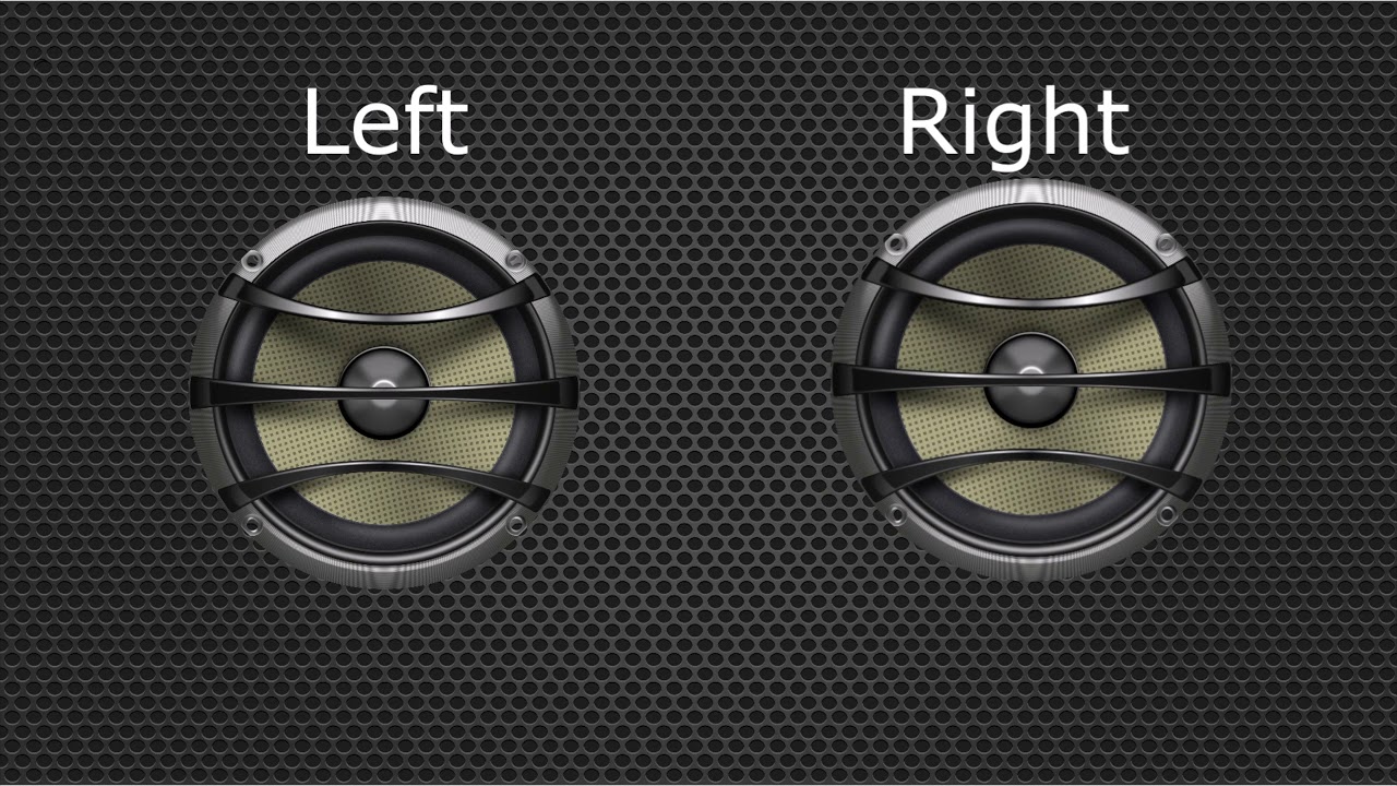 Stereo Left And Right Stereo Sound Test Youtube