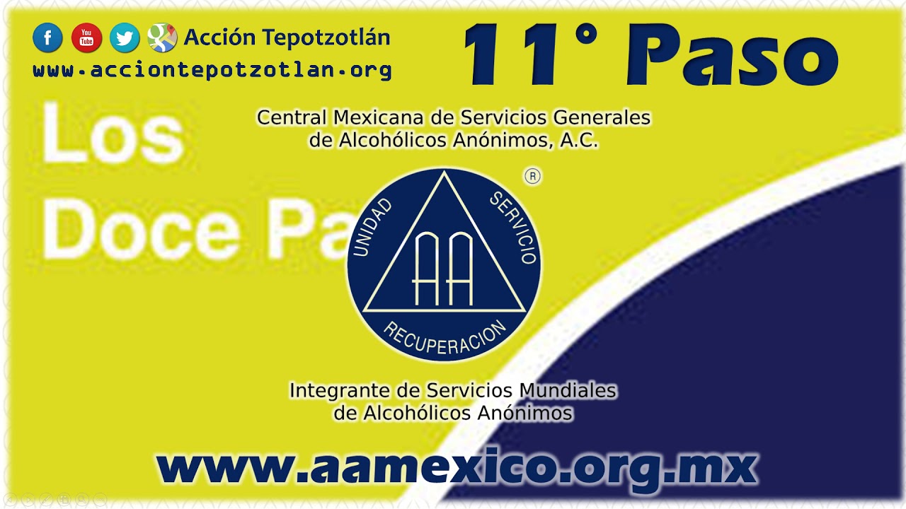 Pasos De Aa Onceavo Paso Audio Youtube