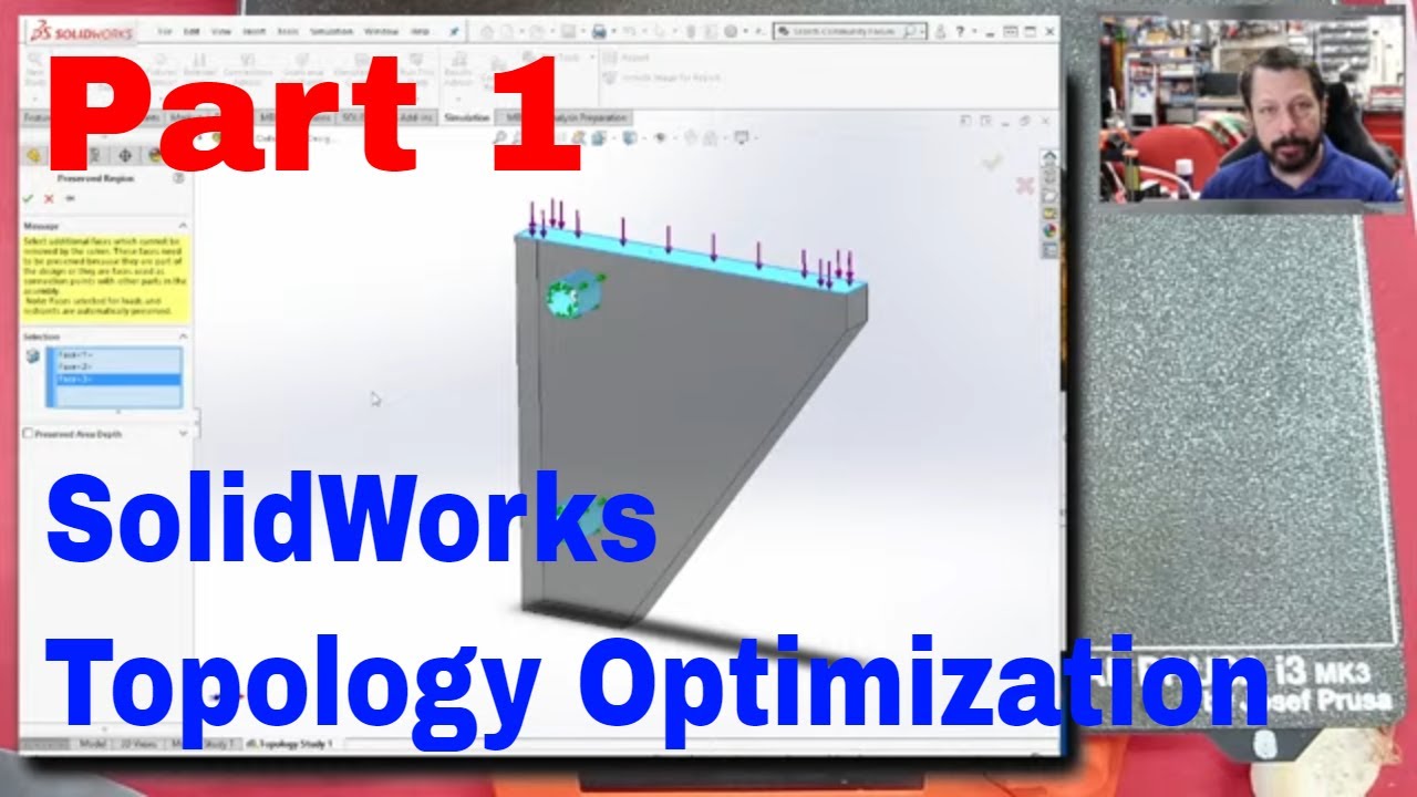 Solidworks Topology Optimization Youtube