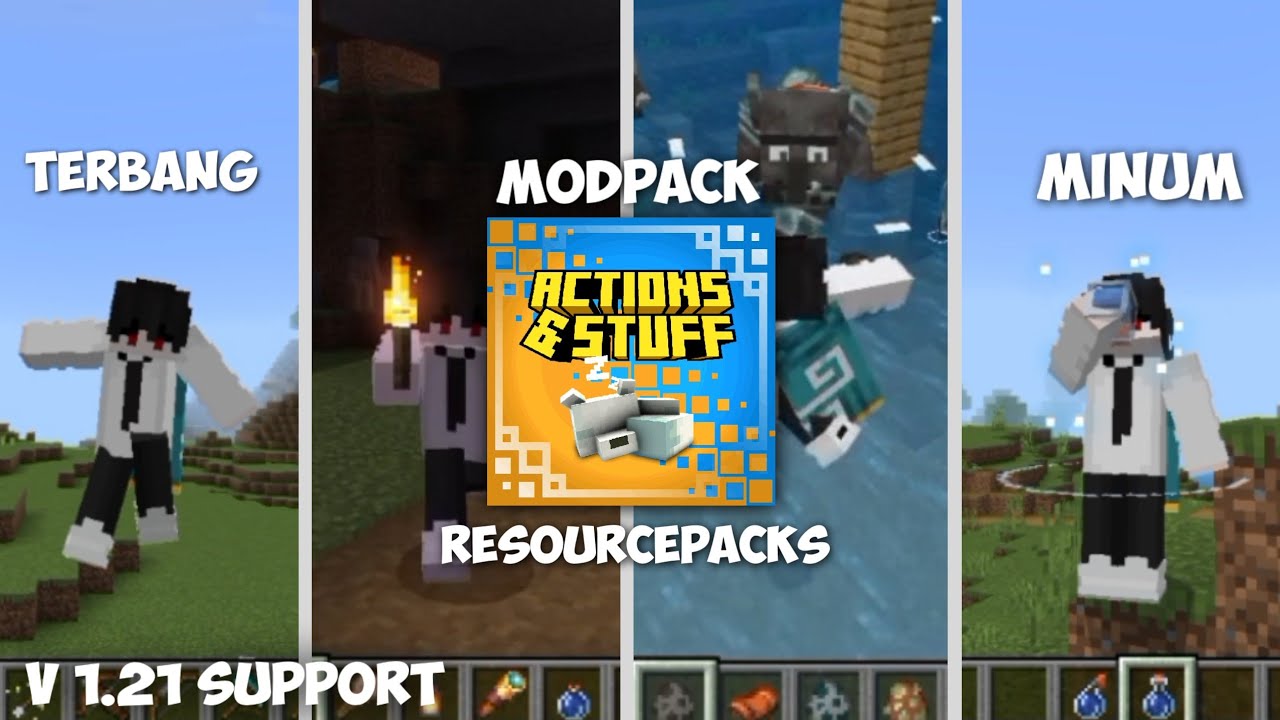 Modpack Animation Actions Dan Stuff Minecraft V 1 21 Youtube