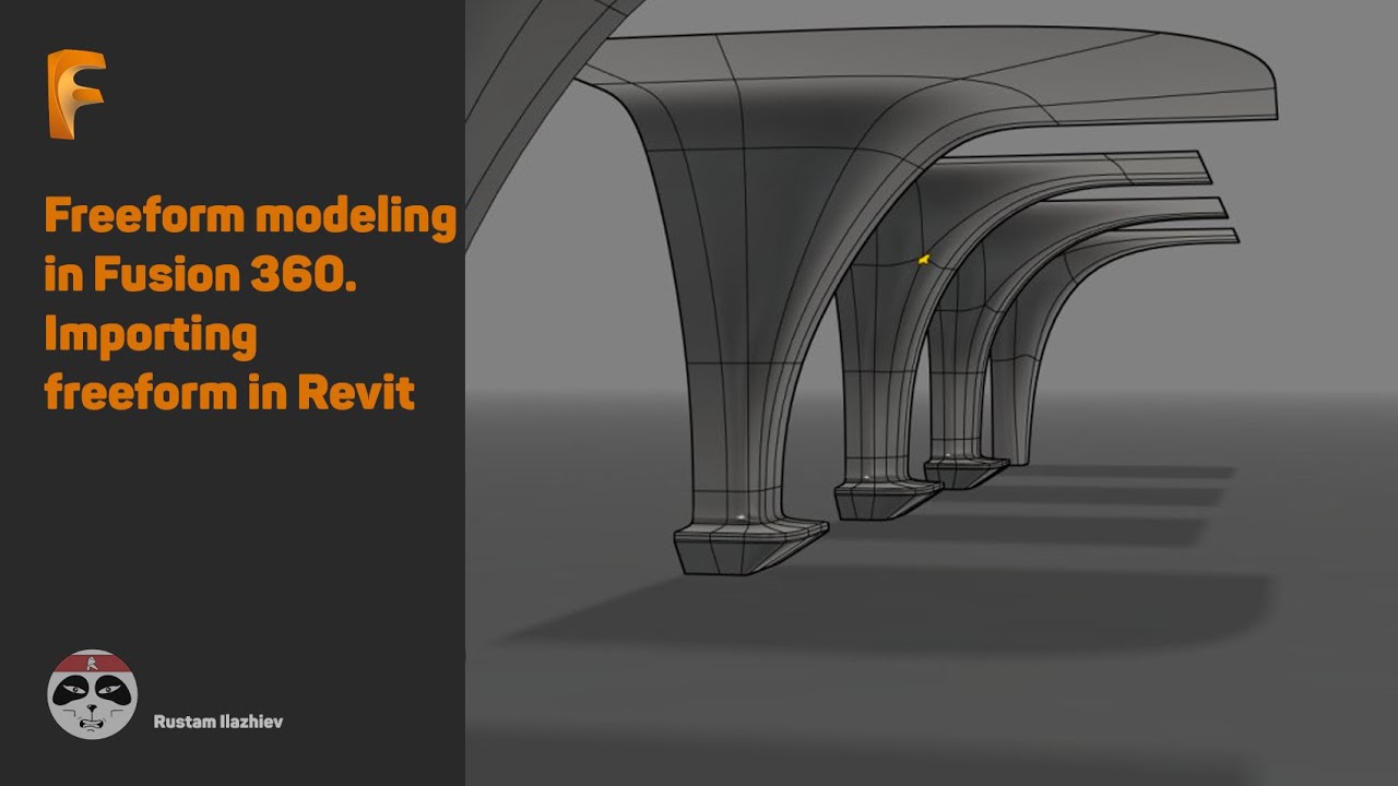 Freeform Modeling In Fusion360 Stream Youtube