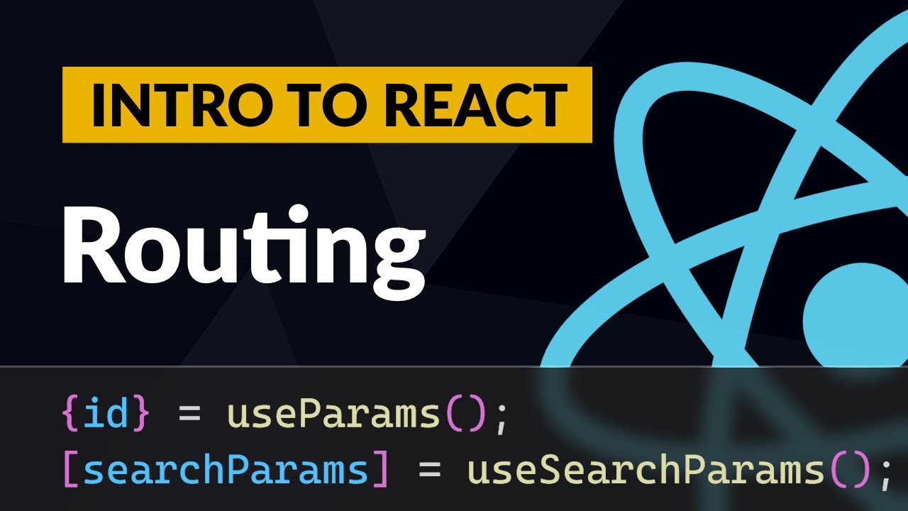 Routing With React Router Introduction To React 9 Youtube