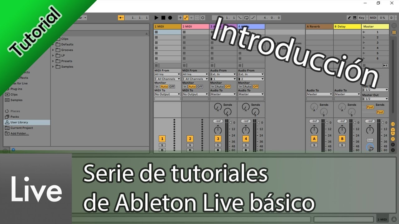 ёяо Ableton Live 10 Tutorial 1 Introёяшо Youtube