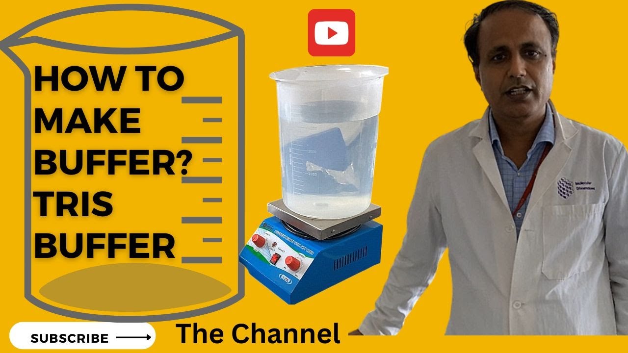 Tris Buffer Preparation I बफर क स बन य Youtube
