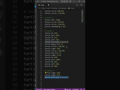 Draw A Flower Using Turtle In Python Python Shorts Youtube