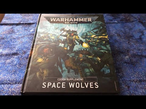 Asmr Space Wolves 9th Edition Codex Supplement Tracing Flip Through