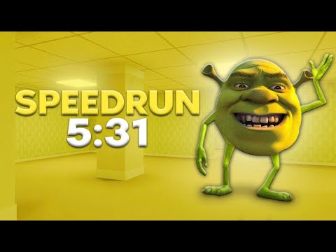 Backrooms Meeting Shrek Wazowski Speedrun Youtube