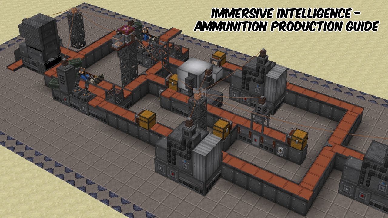 Immersive Intelligence Ammunition Production Guide Modded Minecraft