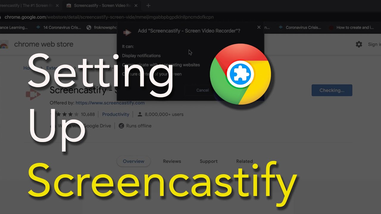 Install Screencastify Lanetaatwork